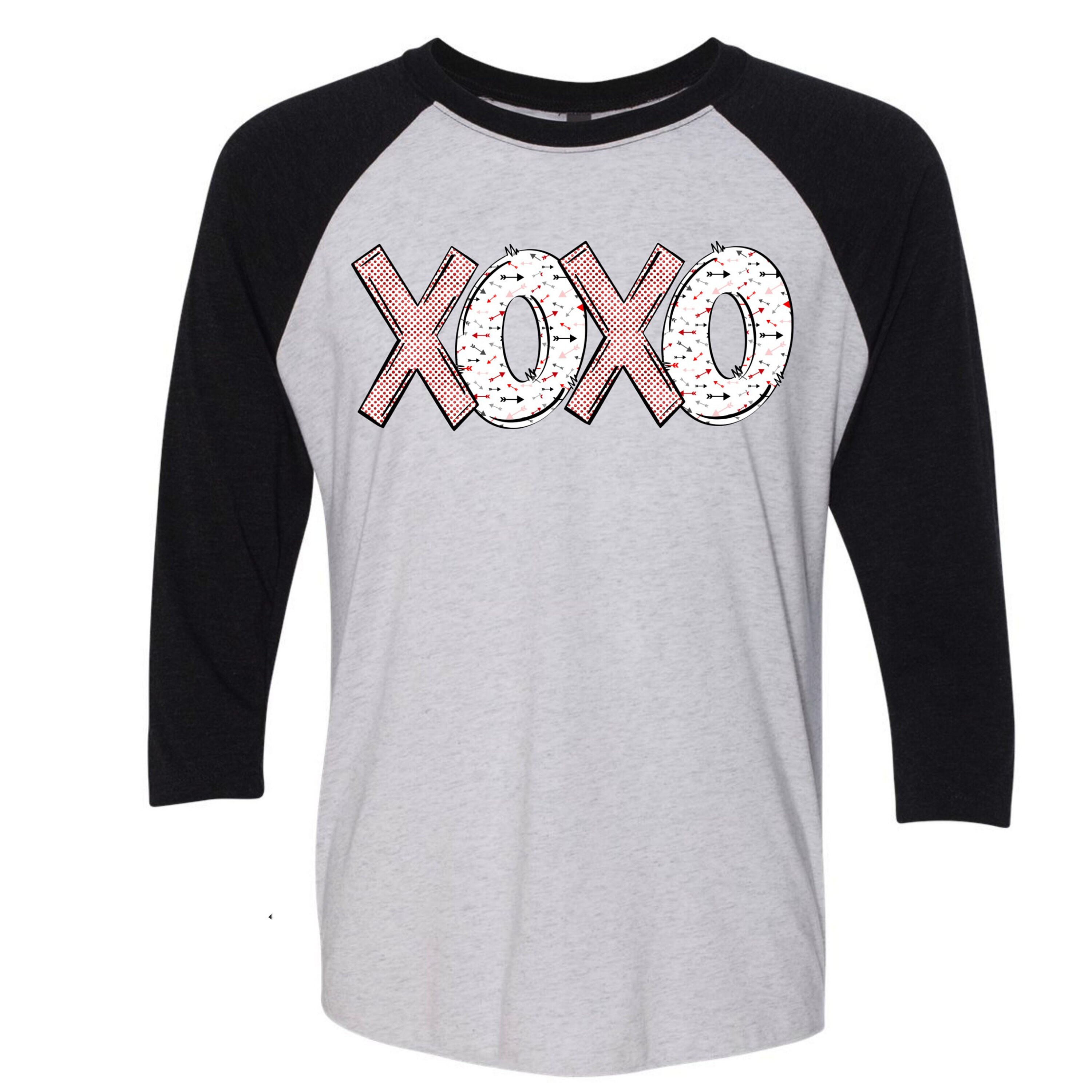 Camisa De Abrazos Y Besos Xoxo Camiseta De San Valentín Etsy