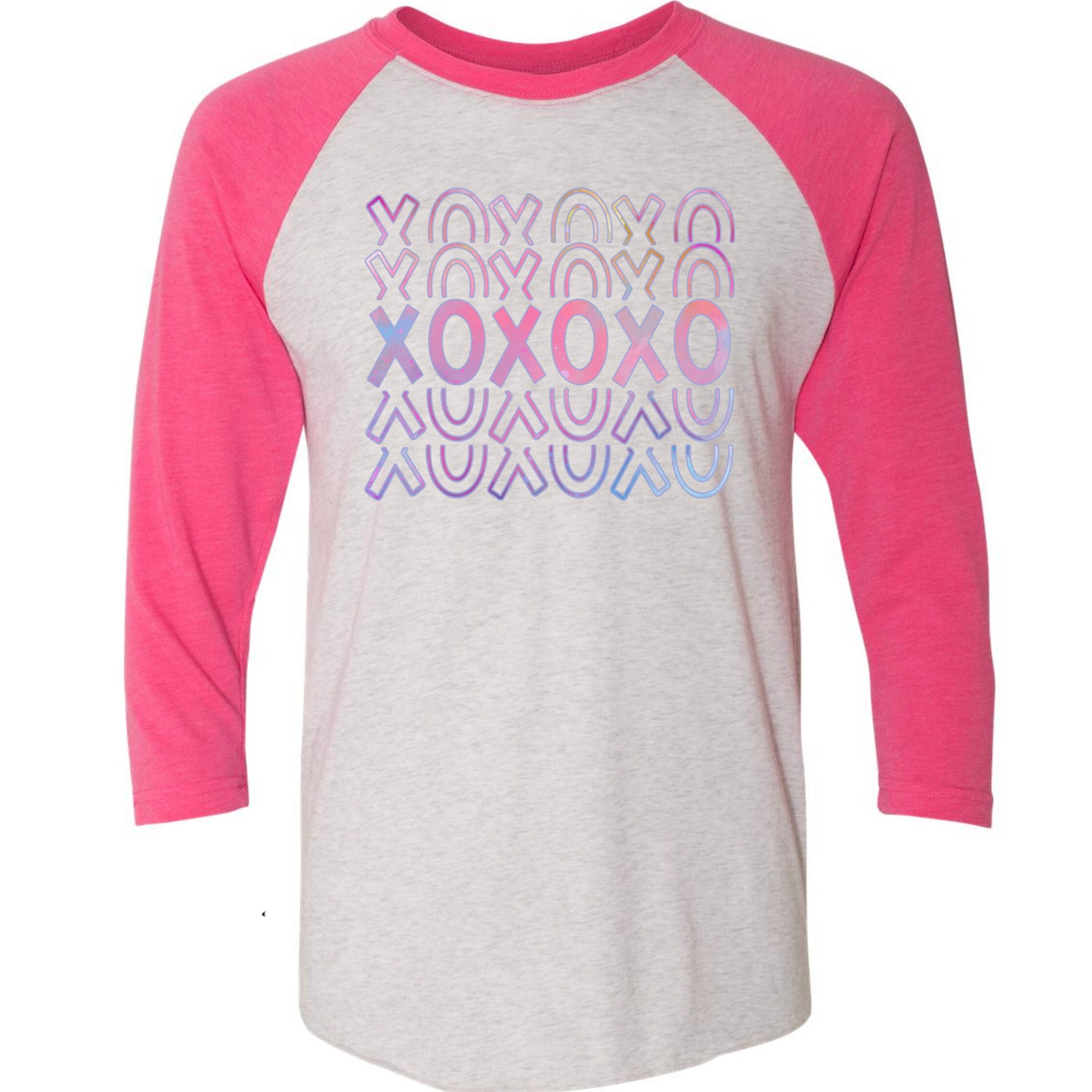 Camisa De Abrazos Y Besos Xoxo Camiseta De San Valentín Etsy