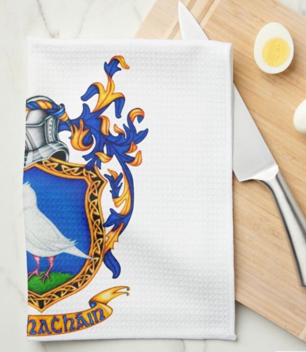 Tea Towel Sheehan Family Crest - Etsy