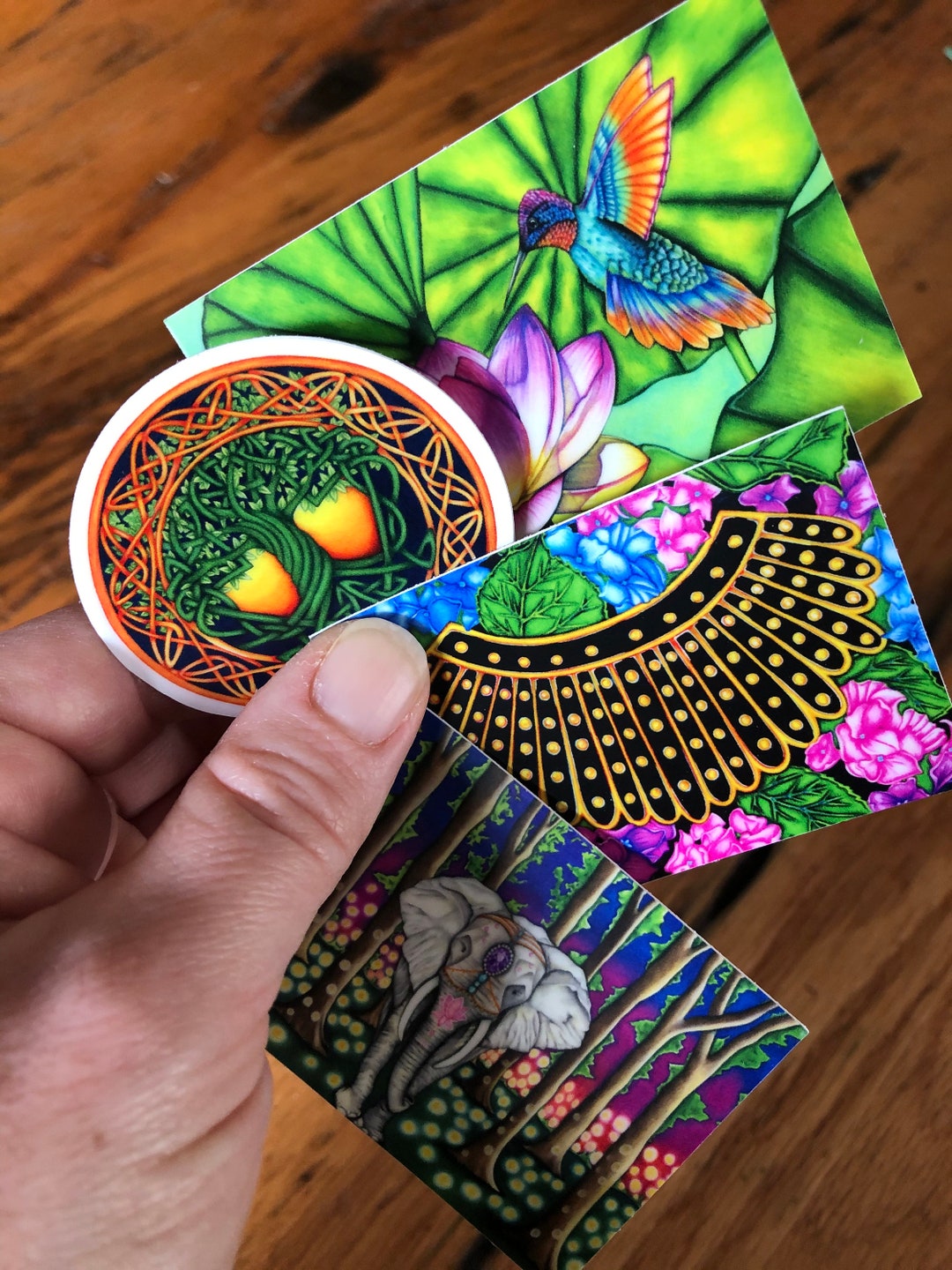 Rectangular RBG Sticker - Etsy