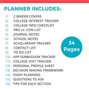 Ultimate College Application Planner Printable, Written by an ...