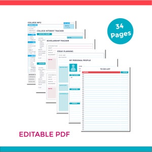 Ultimate College Application Planner Printable, Written by an ...