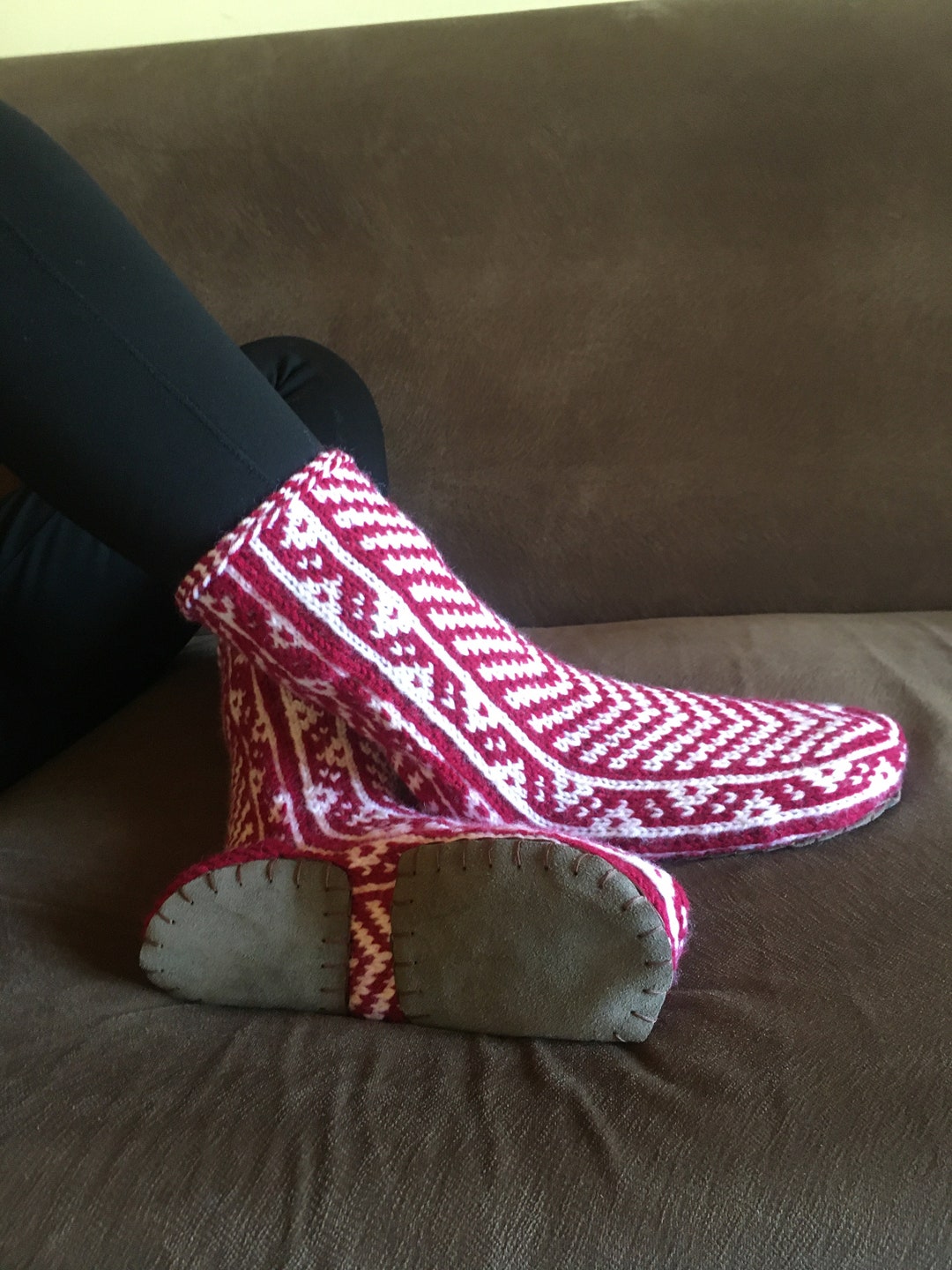 Women's Mukluk Style Slippers for Small to Medium Sized Calves. Boot ...