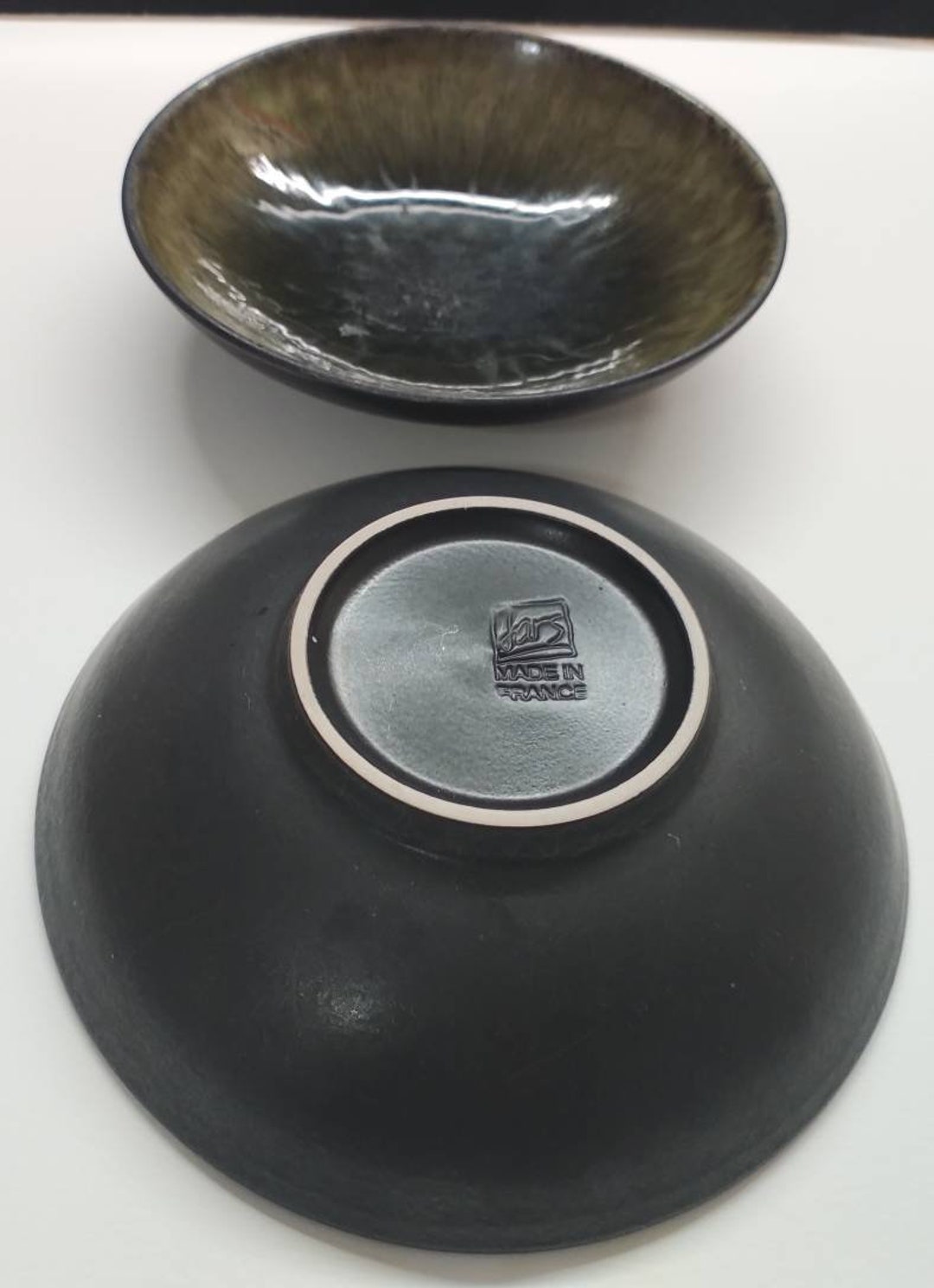 Jars Tourron Green Jade Set of 2 Bowls 7.5 Inches Each. Jars Brand ...