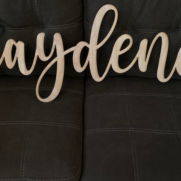 Birthday Name Sign - Etsy