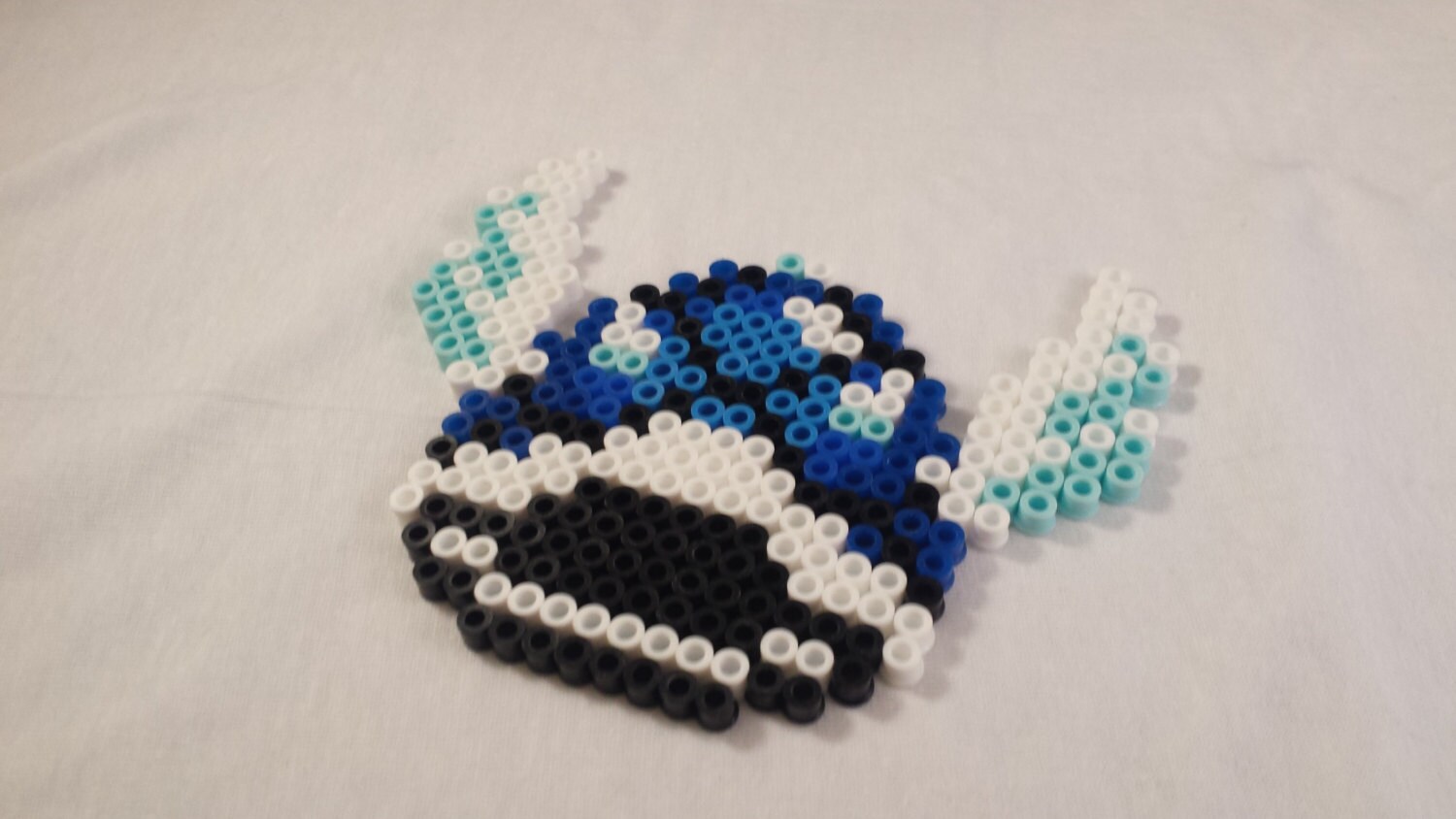 Blue Shell Perler Bead Sprite Mario Kart retro Nintendo | Etsy