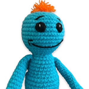Mr. Meeseeks Plush Doll - Etsy