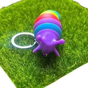 Sammy the Slug Keychain - Etsy