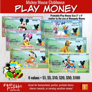 Mickey Money - Etsy