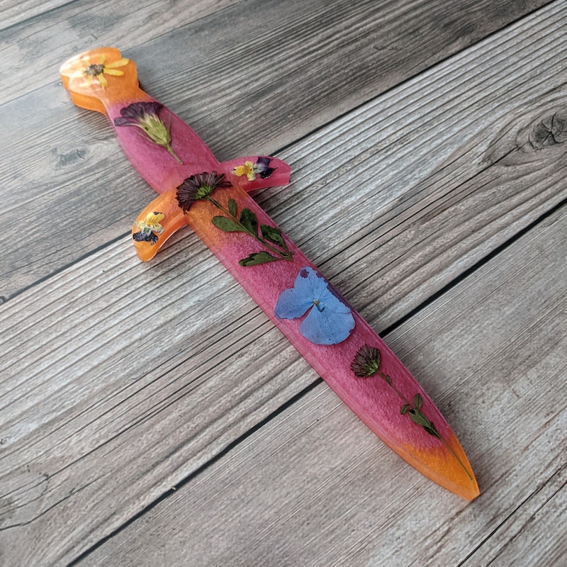 Flower Dagger - Etsy