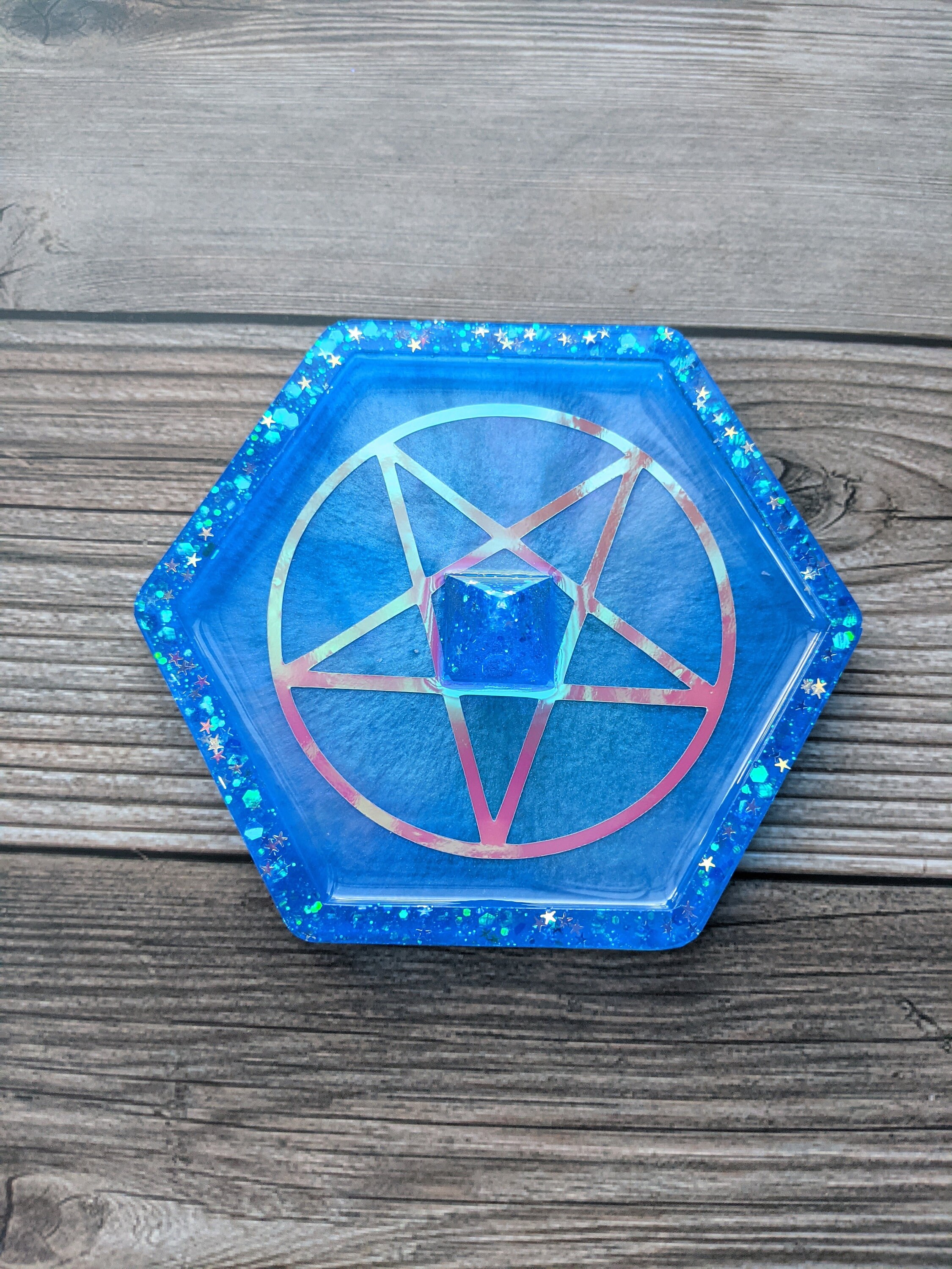 Wicca Trinket Tray Pentagram Catchall Tray Witchy Gift - Etsy Israel