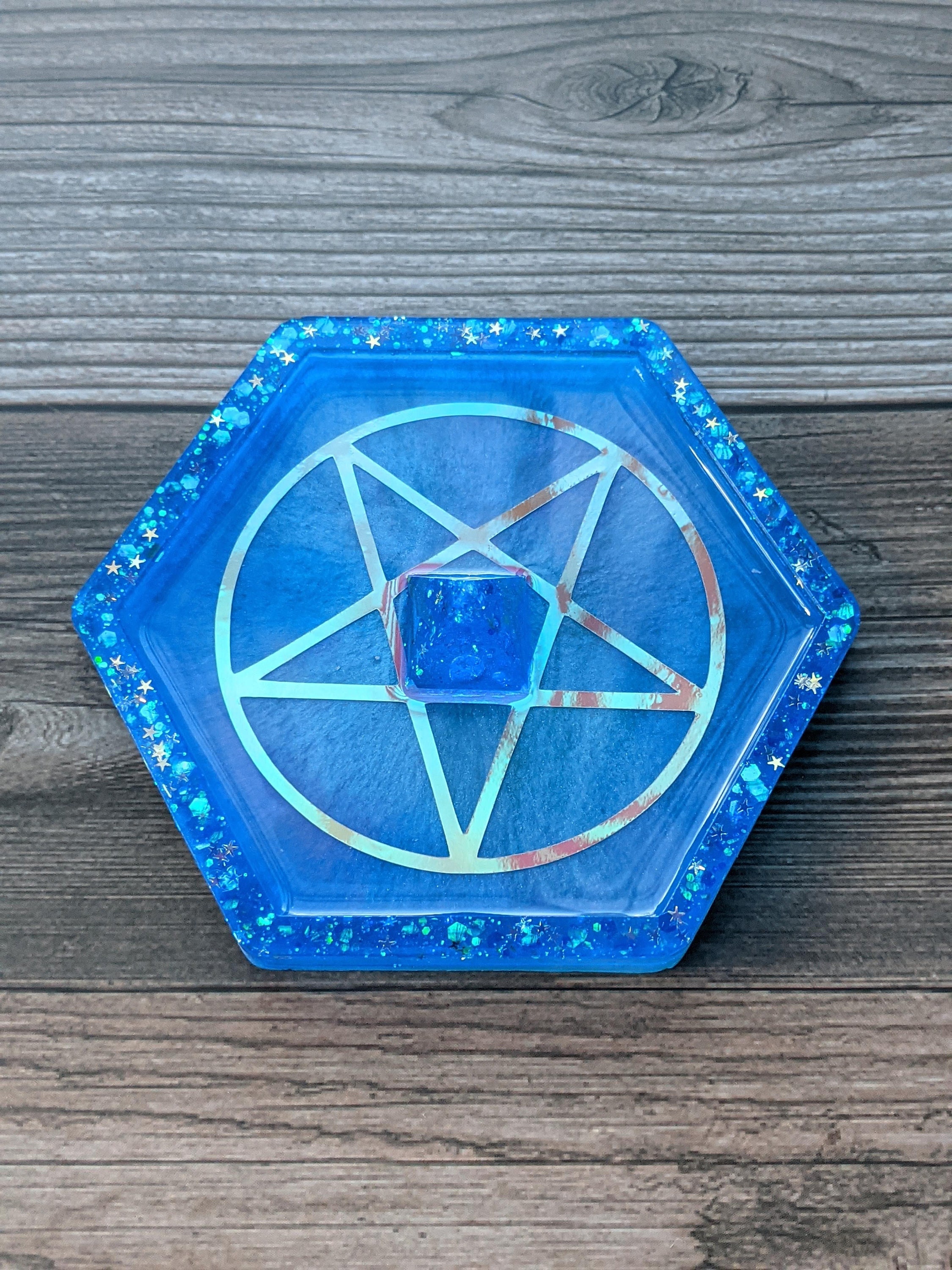 Wicca Trinket Tray Pentagram Catchall Tray Witchy Gift - Etsy Israel