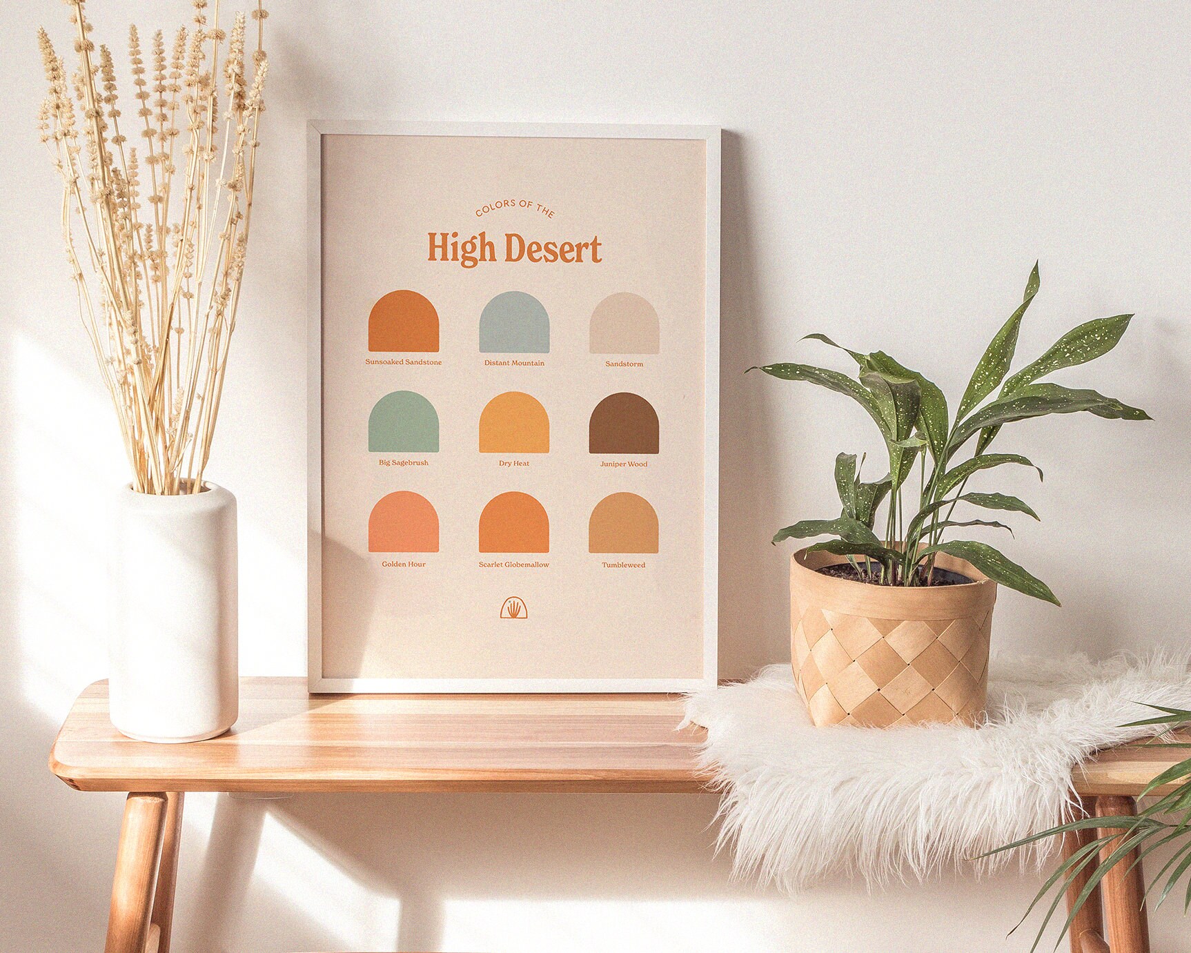 High Desert Color Palette Art Print Digital Download, Digital Prints ...