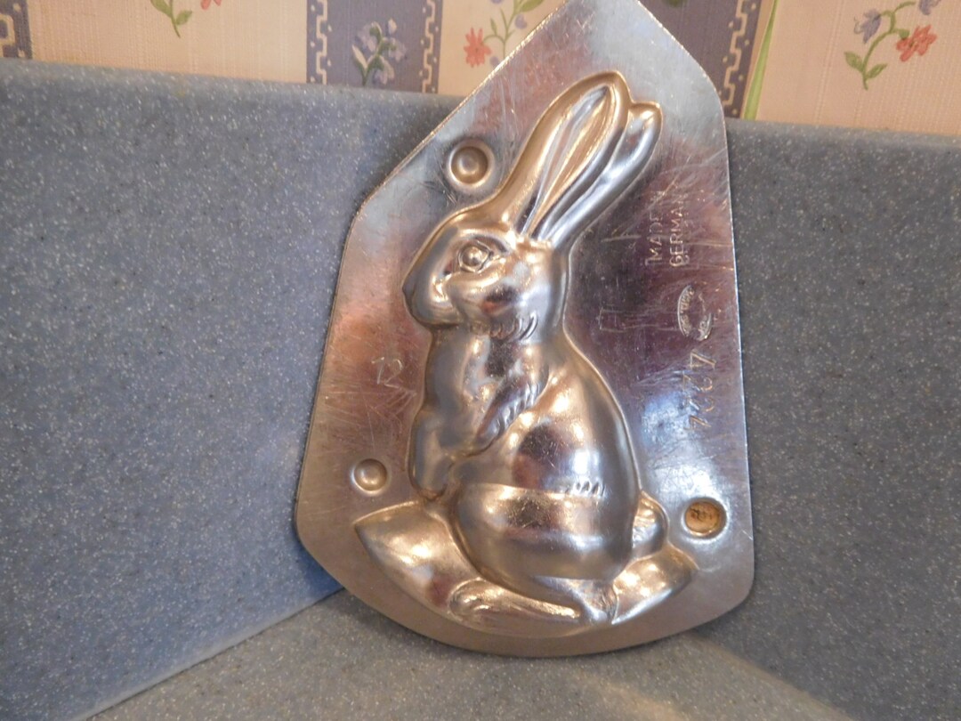 Rocking Rabbit by Laurosch 4224/12 Vintage Metal Candy Mold - Etsy