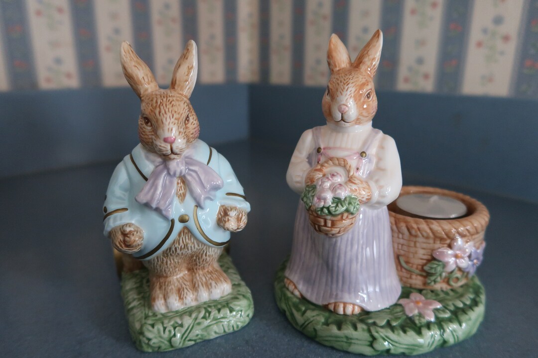 Vintage 2002 Avon Springtime Collection/springtime Tealight Holders/mr ...