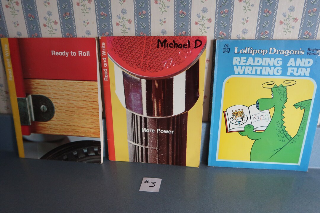 Vintage Elementary Reader Set: 1970s-80s Educational Books - Etsy