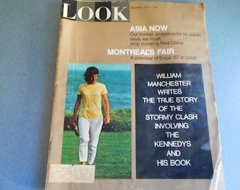 Look Magazine 1967 - Etsy