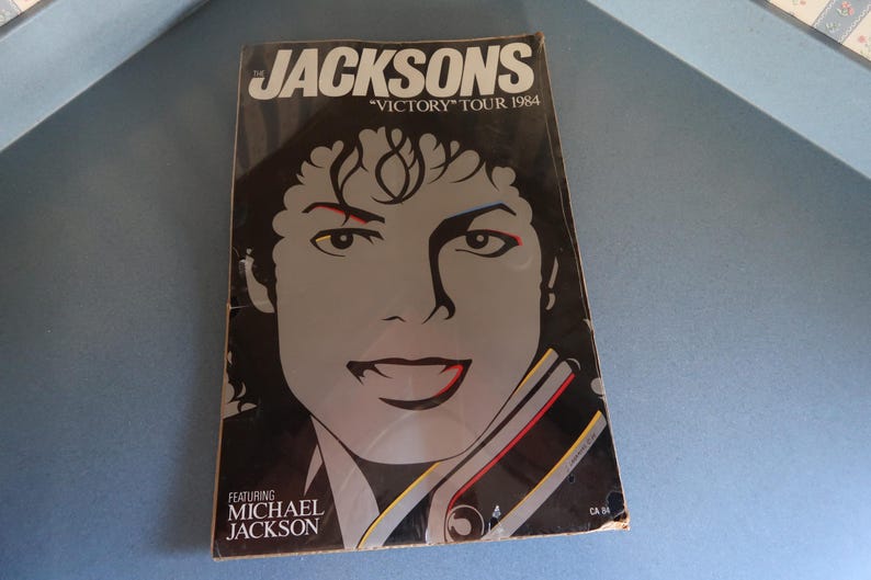 Vintage 1984 the Jacksons Victory Tour Poster: Michael Jackson - Etsy
