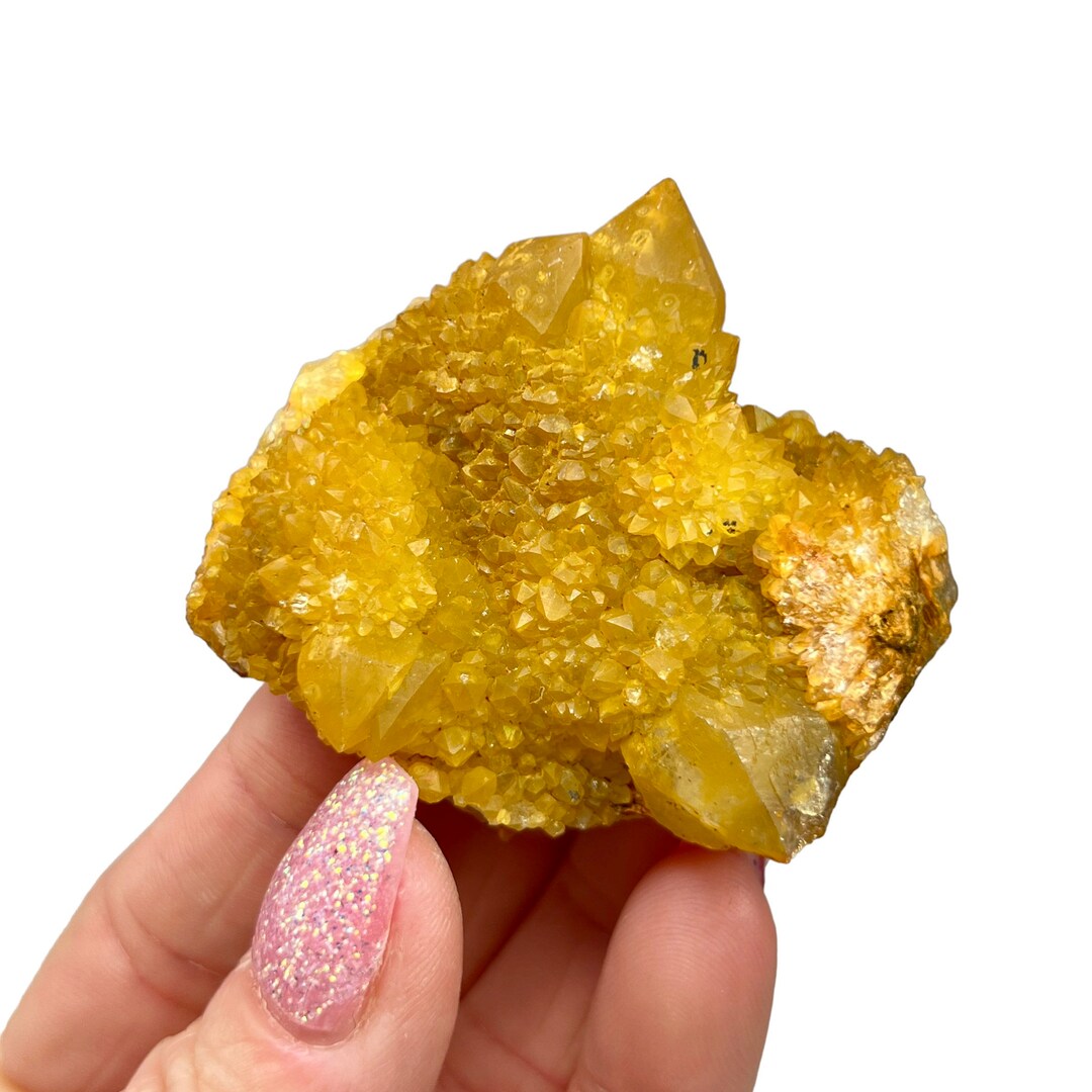 Sunshine Spirit Quartz Cluster, Yellow Spirit Quartz, Golden Healer ...
