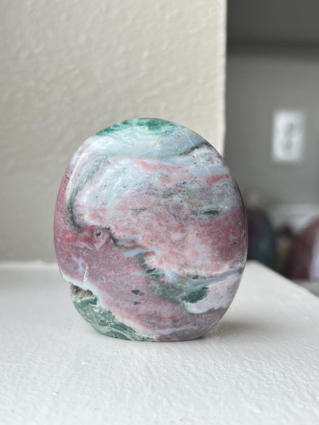 Pastel Ocean Jasper Freeform, OJ Self Standing, Pastel Spirit Jasper ...