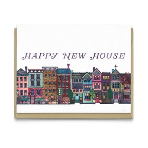 Happy New House Greeting Card, Congratulations Card, Congrats Card ...