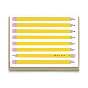 Pen Pal Club | Greeting Card, Friendship Card, Cute Card, Love Card ...