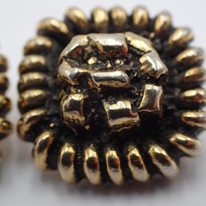 Pair of Bronze Buttons - Etsy