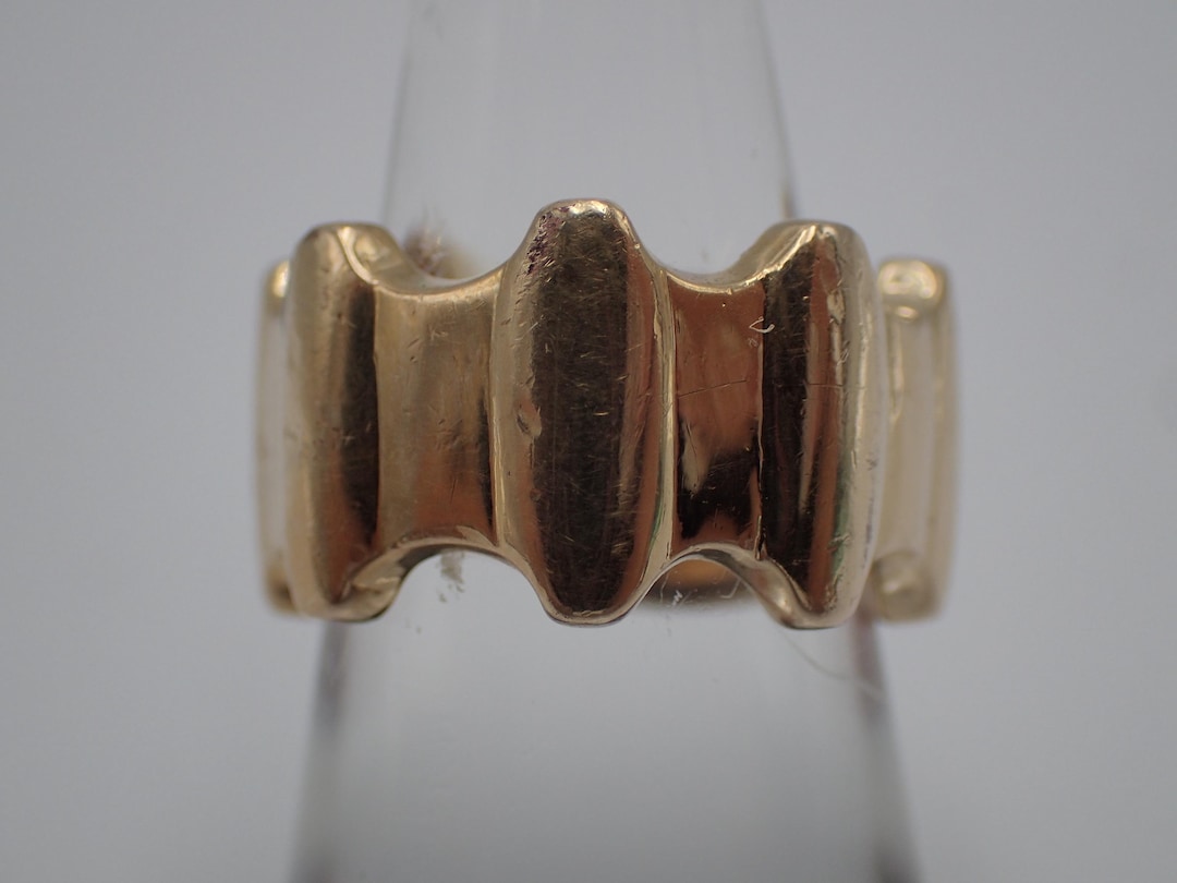 Ring, Vintage Bronze Ring - Etsy