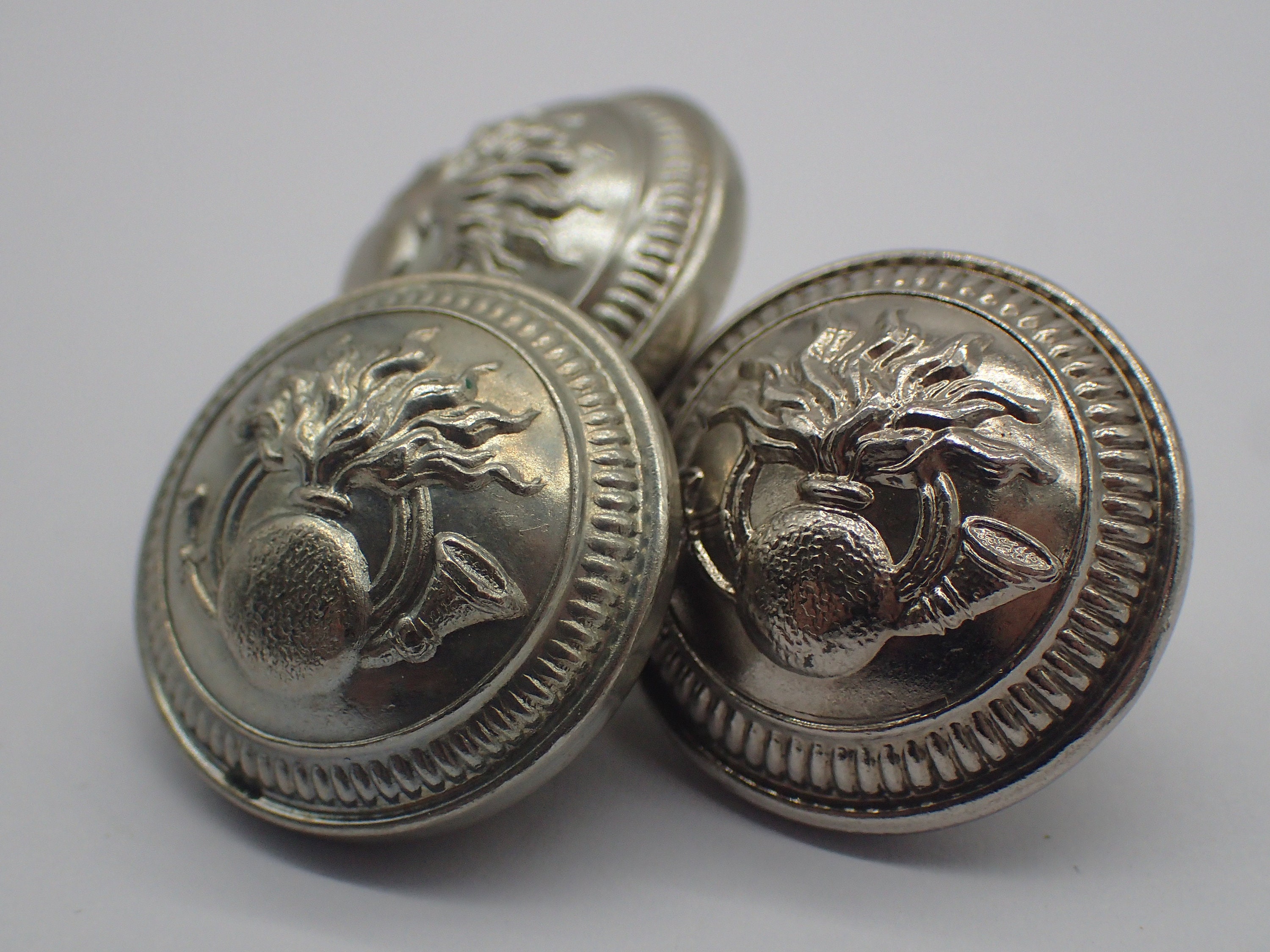 Three Button Vintage Military | Etsy