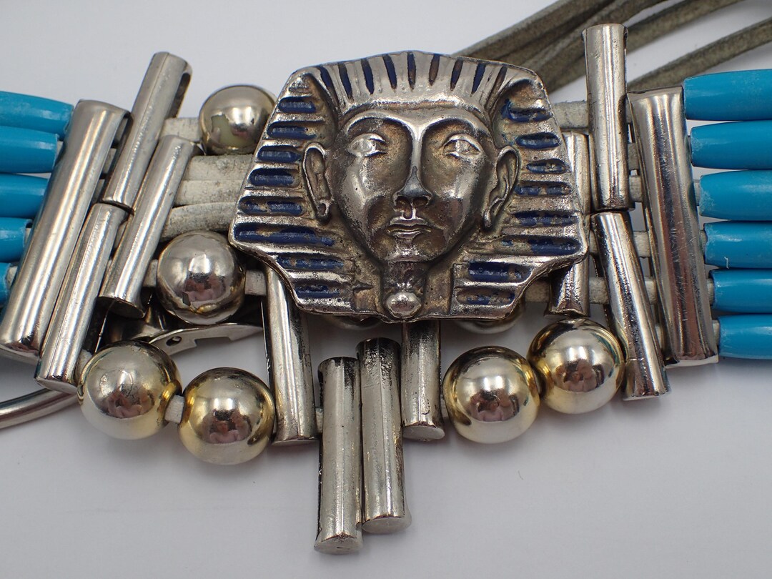 Vintage Egyptian Style Belt - Etsy UK