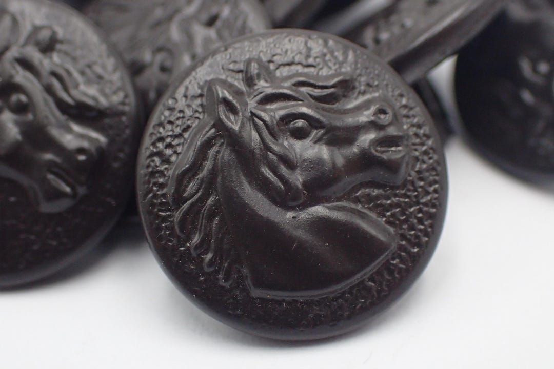 Eight Vintage Hunting Buttons, Horse - Etsy