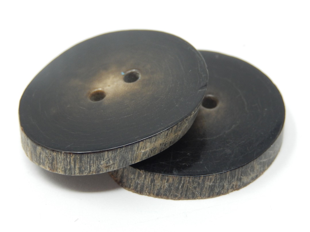 Pair of Plastic Wood Log Buttons, Diameter 3.3 Cm, Free Shipping - Etsy