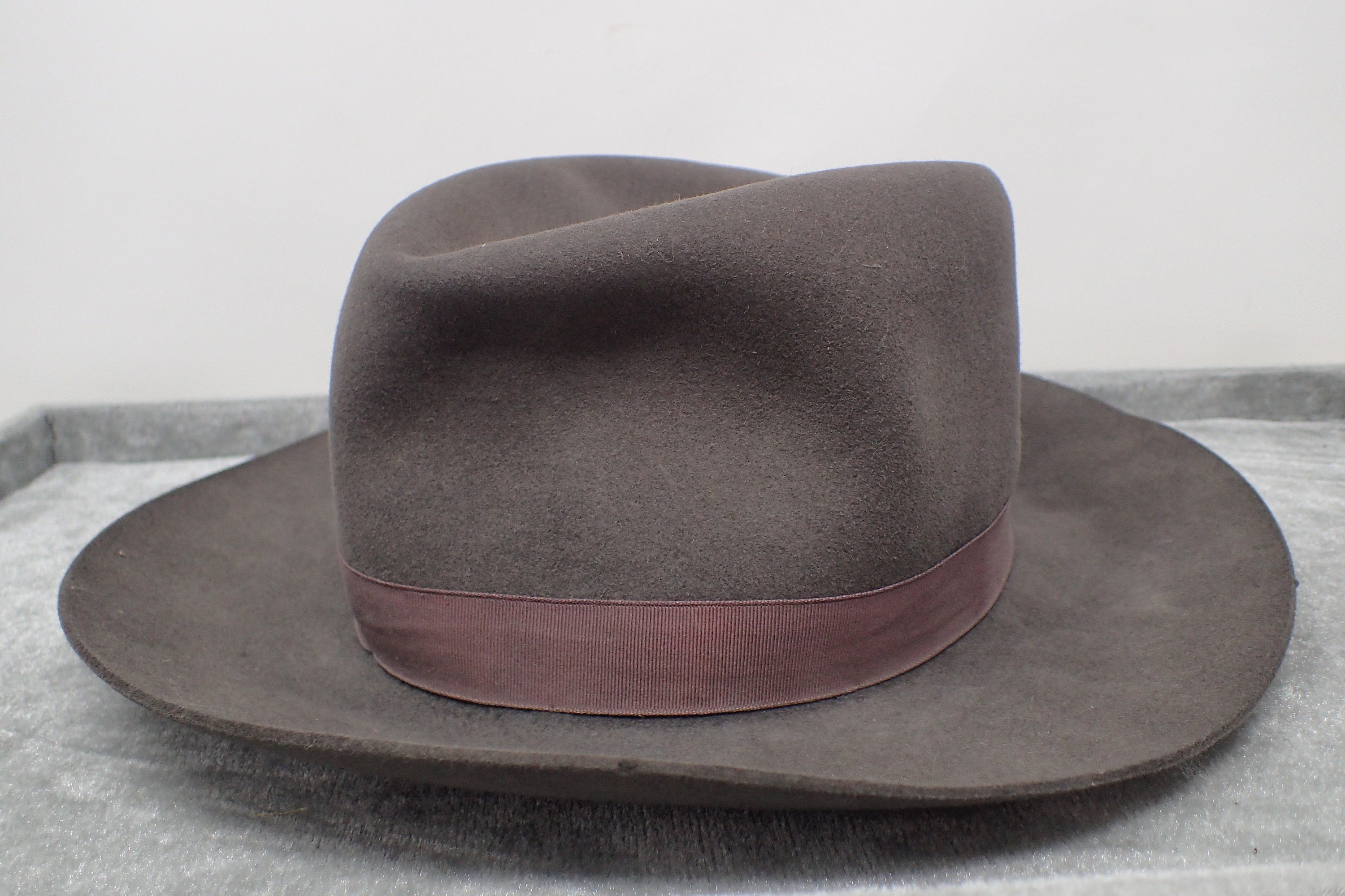 Vintage Leather Hat Handmade - Etsy