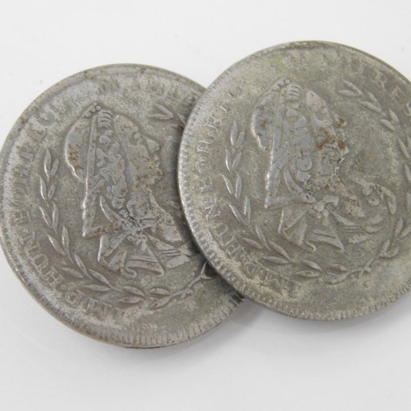 Old Coin Buttons - Etsy