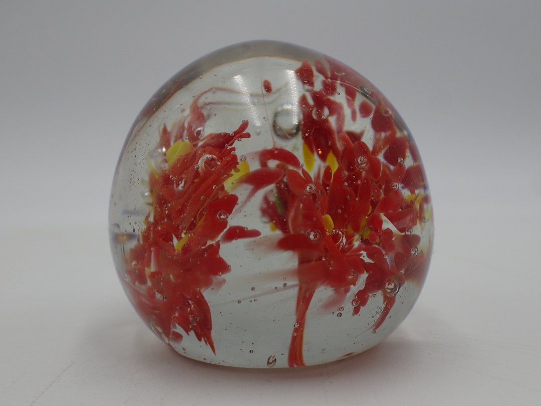 Sulphide, Paperweight, Vintage Glass Ball - Etsy