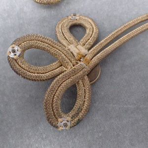 Clothing Decoration of Strings and Golden Button - Etsy