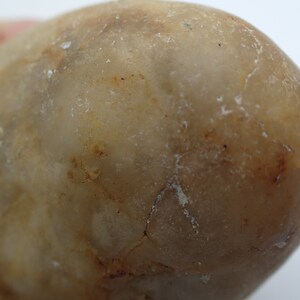 Round Natural Stone of Ancient Alabaster - Etsy