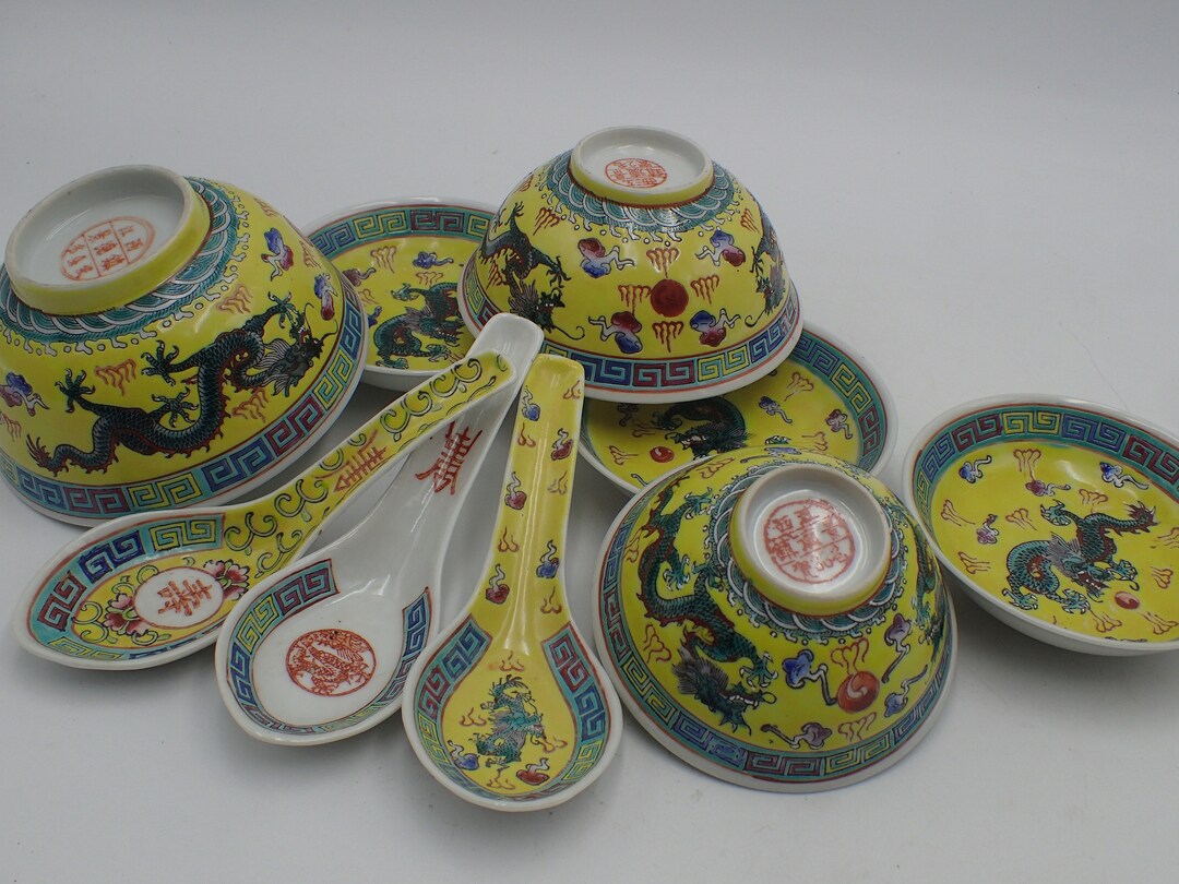 Table Set, Chinese Porcelain, Republic of China - Etsy
