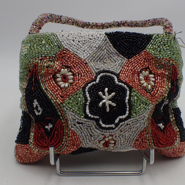 Vintage Beaded Bag - Etsy