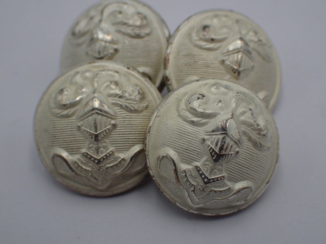 Four Vintage Firefighter Buttons - Etsy