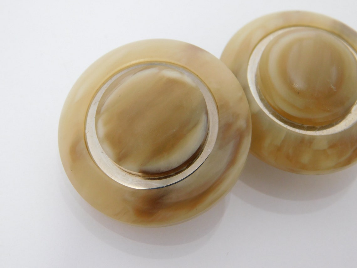 Pair of Bakelite Hat Buttons - Etsy