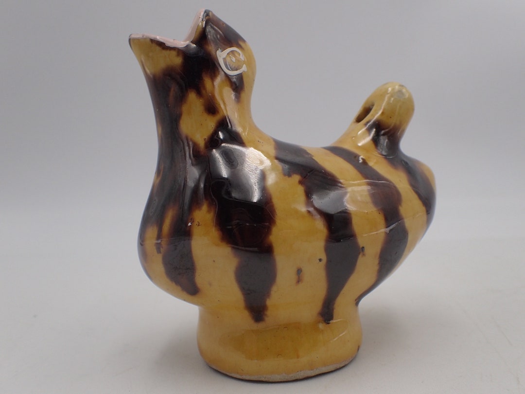 Vintage Provençal Pottery Whistle - Etsy