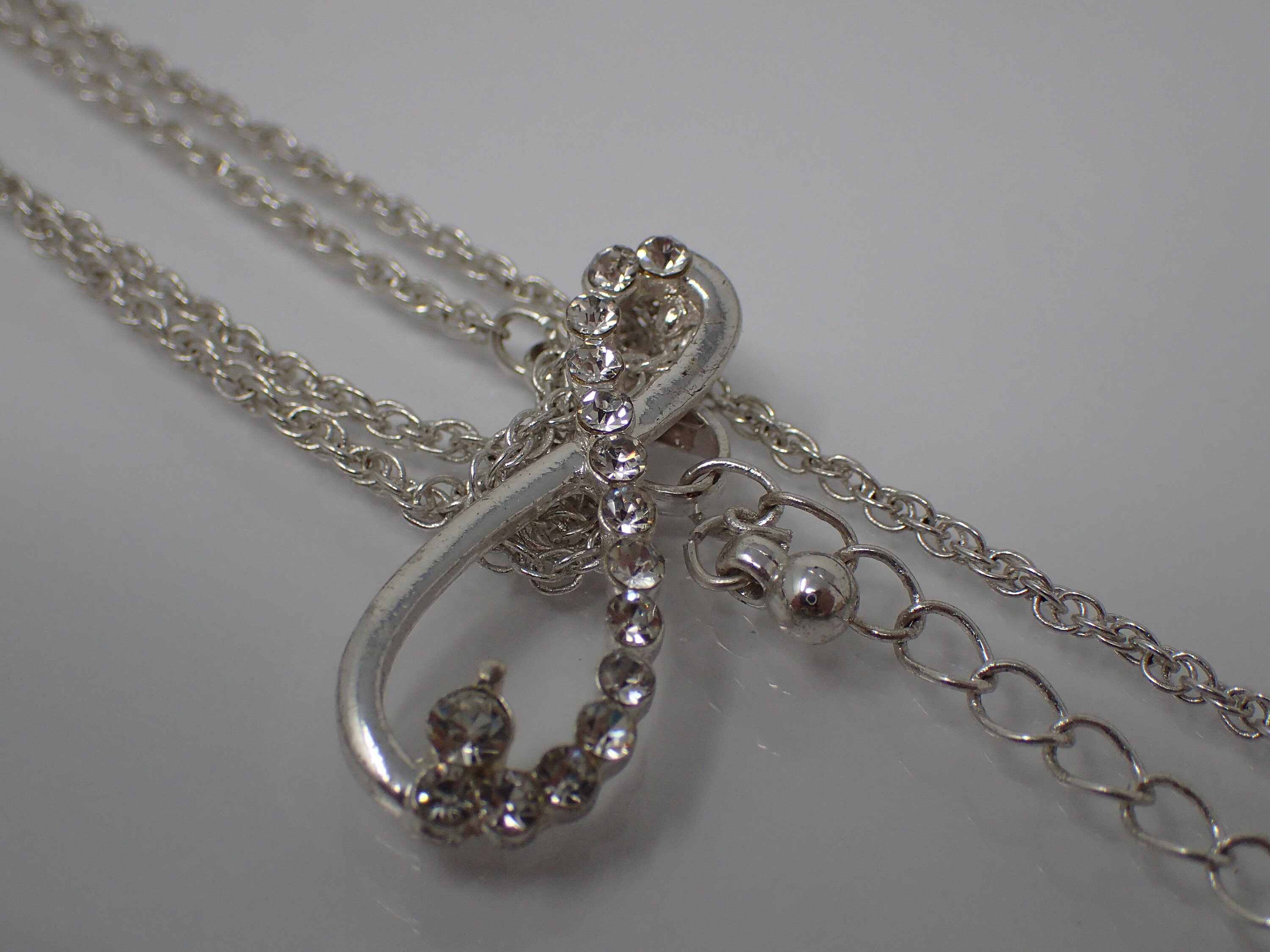 Silver Necklace With Eternal Eight Pendant - Etsy UK