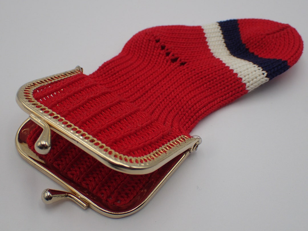 Vintage Sock Coin Purse - Etsy