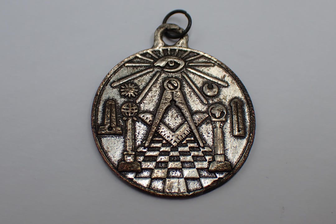 Antique Freemason Medallion - Etsy