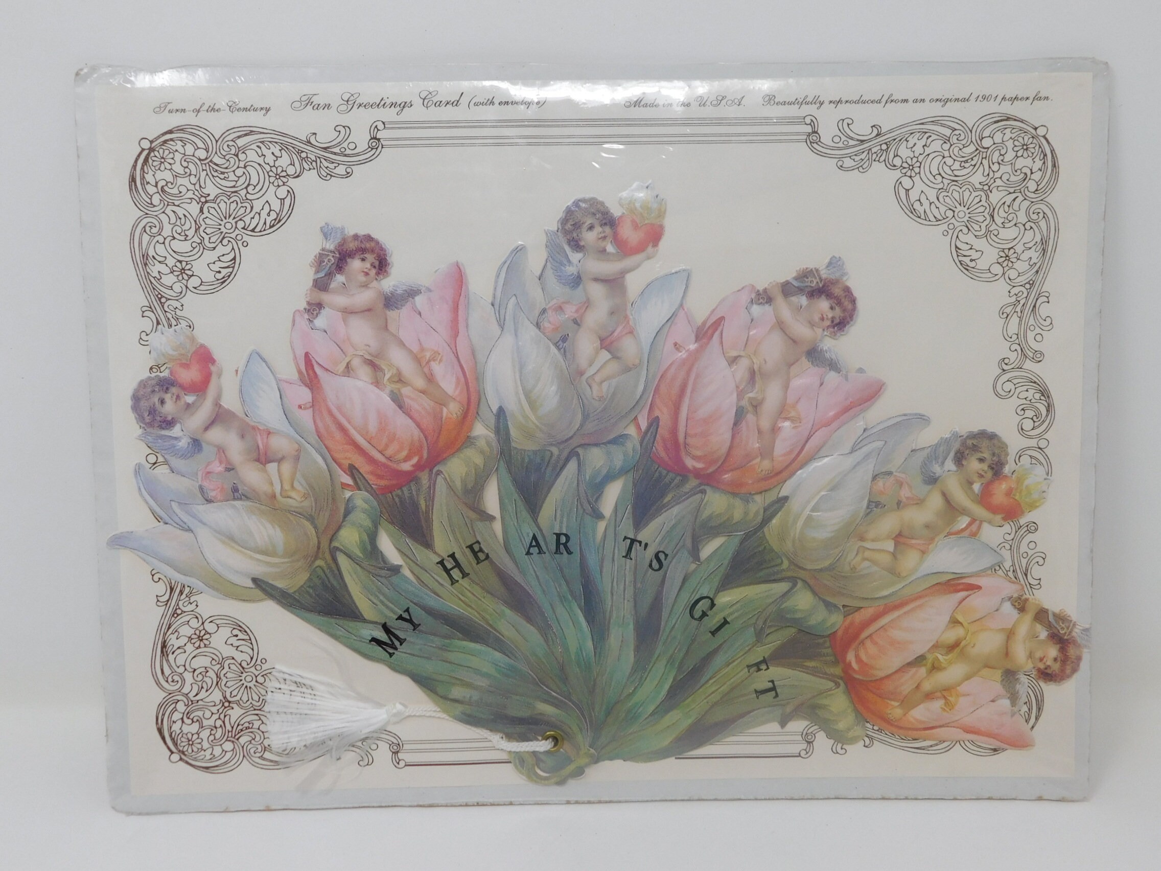 Fan fan greeting card | Etsy
