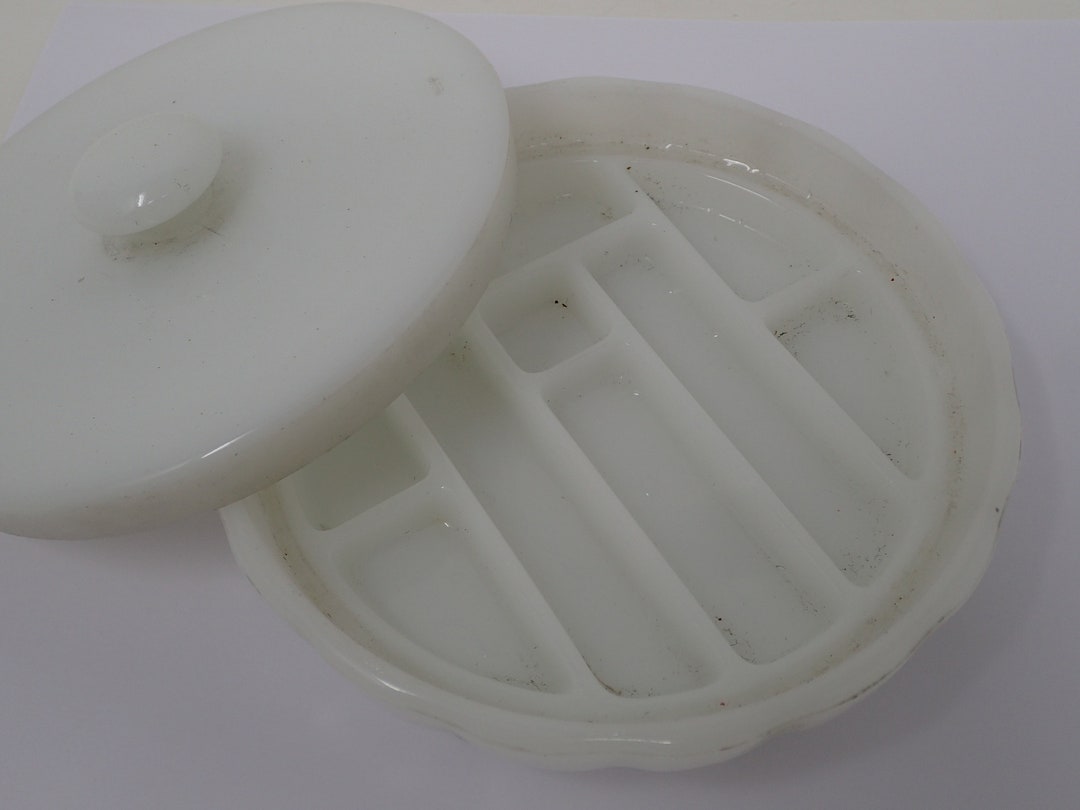 Opaline Box by Alfred Becht Offenburg, Derfla Germany - Etsy