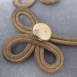 Clothing Decoration of Strings and Golden Button - Etsy