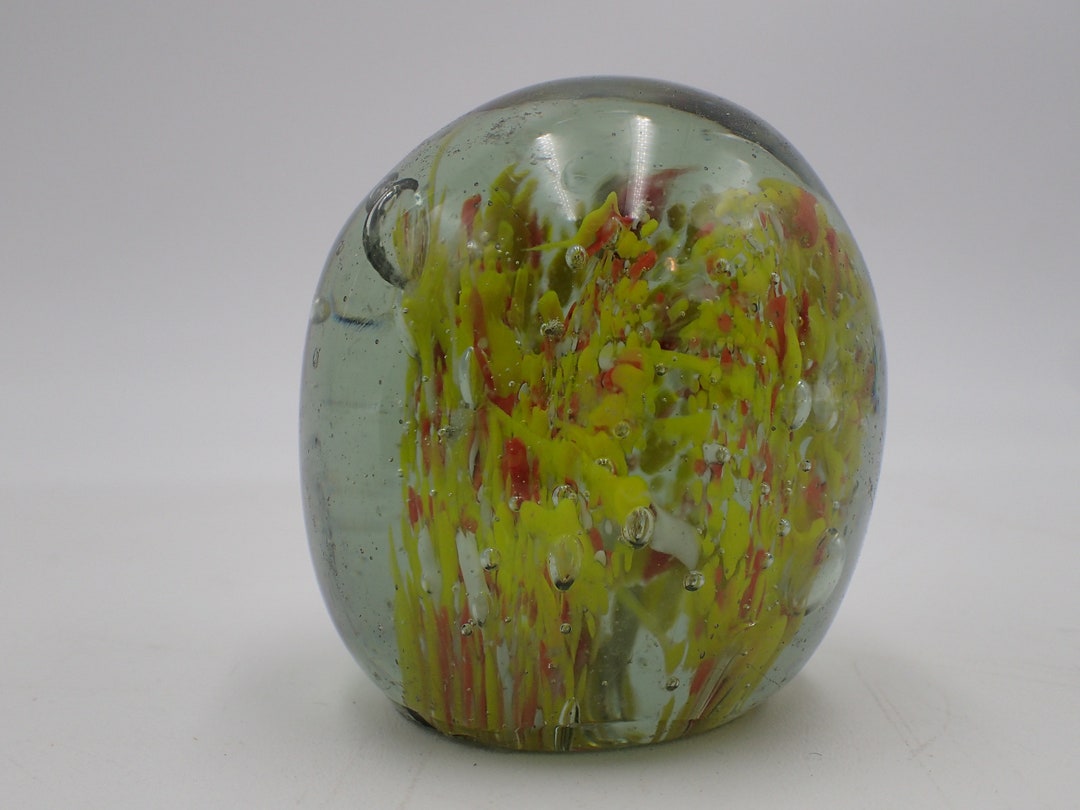 Sulphide, Paperweight, Vintage Glass Ball - Etsy