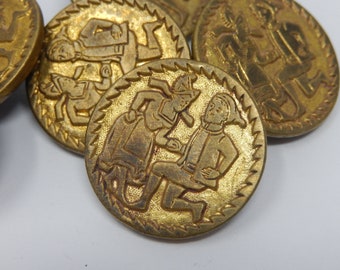 Characters Buttons - Etsy